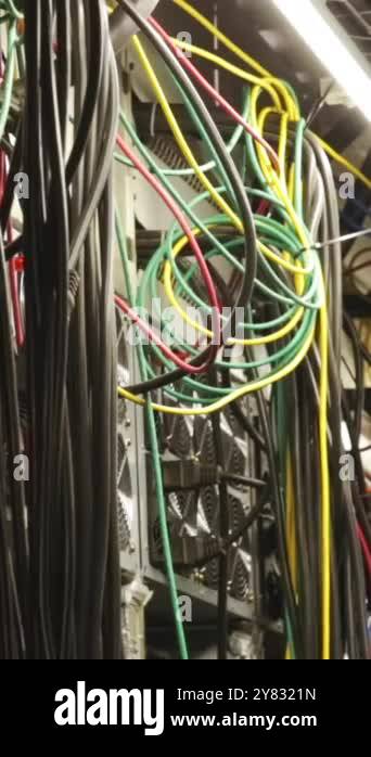 Messy cable system Stock Videos & Footage - HD and 4K Video Clips - Alamy