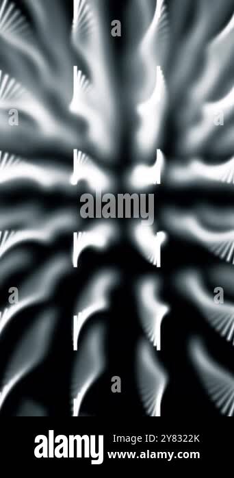 Background of lines extending into depth of black backdrop. Animation ...