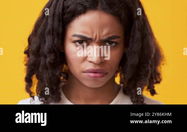 Wrinkling her nose Stock Videos & Footage - HD and 4K Video Clips - Alamy