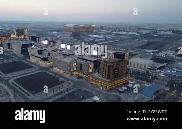 Lusail stadium 2022 stadium night Stock Videos & Footage - HD and 4K ...