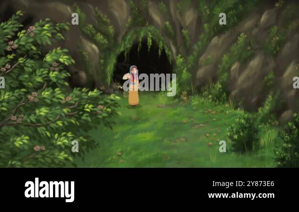 Beautiful cave nature illustration Stock Videos & Footage - HD and 4K ...