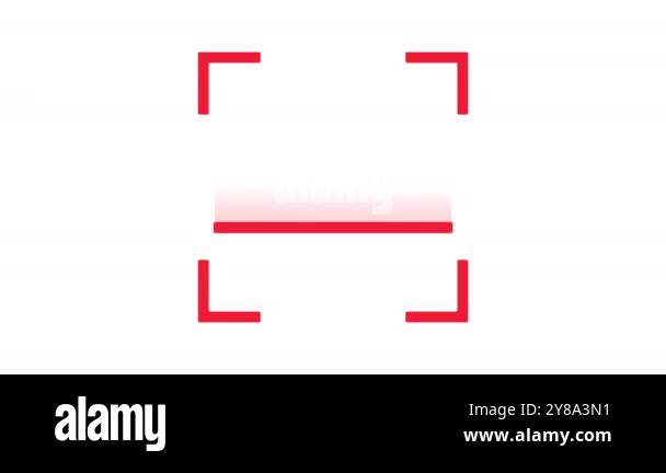 Qr code frame, Template scan me Qr code Stock Video Footage - Alamy