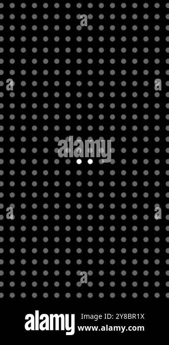 vertical halftone dotted texture abstract animation loop background, dots and grid digital retro ...