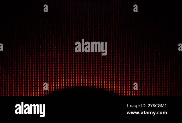 Extreme macro view of 4K LED matrix red, blue, and green sub-pixels ...