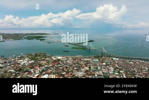 Bridge linking Cebu city and Cordova. Cebu Cordova Link Expressway ...