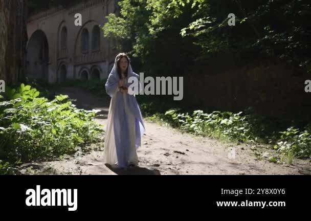 Light blue cloak Stock Videos & Footage - HD and 4K Video Clips - Alamy