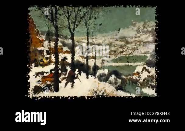 Hunters in the snow bruegel Stock Videos & Footage - HD and 4K Video ...