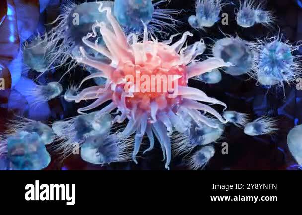 body immune response viral infection by releasing Cytokines, Cancer ...