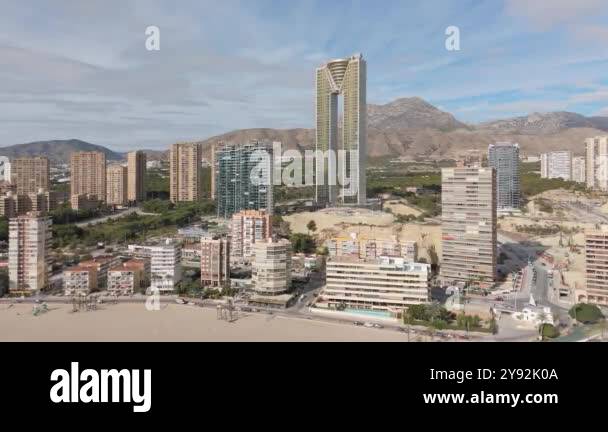 Benidorm cityscape residential skyscrapers Stock Videos & Footage - HD ...