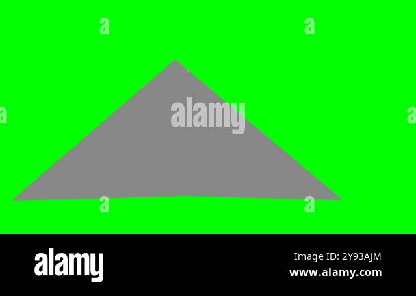 2d animated character of The geometric shape of the Egyptian pyramids ...