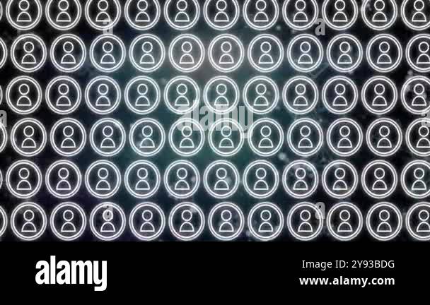 Animation rows people icons moving Stock Videos & Footage - HD and 4K ...