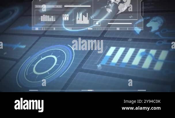 Animation digital graphs data charts Stock Videos & Footage - HD and 4K Video Clips - Alamy