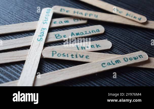 Stay positive motivational word Stock Videos & Footage - HD and 4K ...