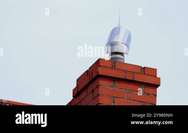 Rotary turbine, turbovent, chimney weather vane. Metal Chimney Cap ...