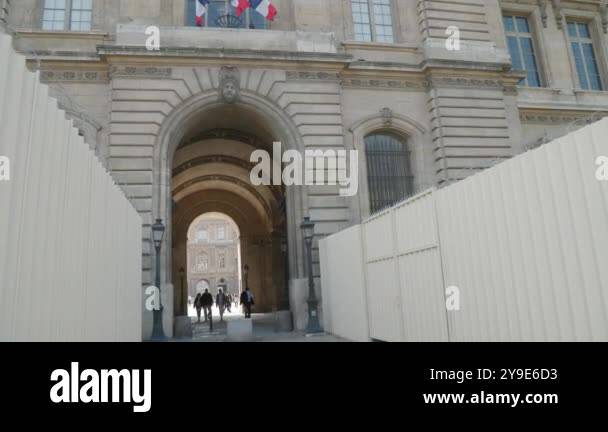 Louvre museum louvre paris Stock Videos & Footage - HD and 4K Video ...