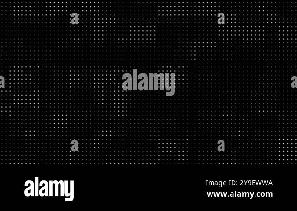 Seamless dots and grid halftone animated retro texture abstract loop motion background, overlay ...