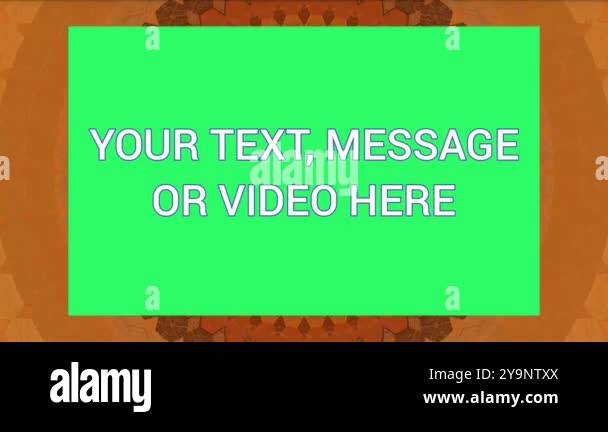 Green screen intro clip for breaking news, cartoon, broadcasting ...