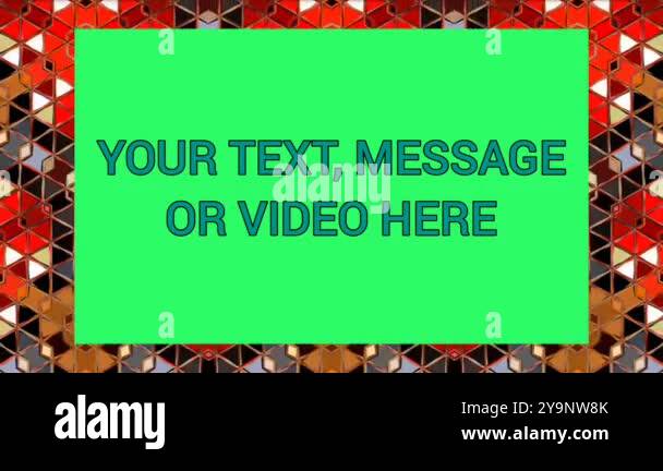 Green screen intro clip for breaking news, cartoon, broadcasting ...