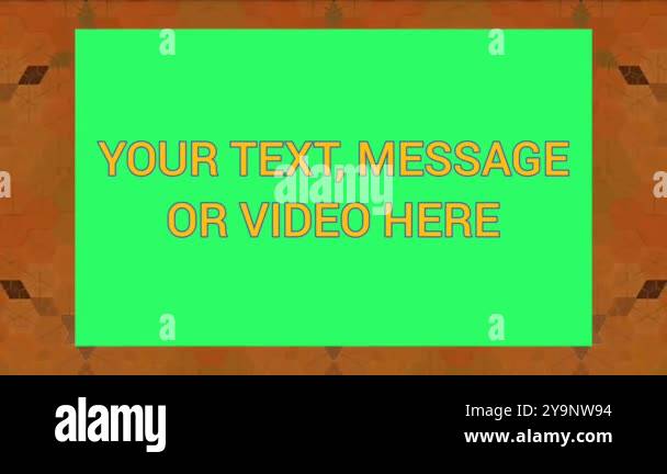 Green screen intro clip for breaking news, cartoon, broadcasting ...