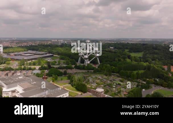 Brussels and atomium and view Stock Videos & Footage - HD and 4K Video ...