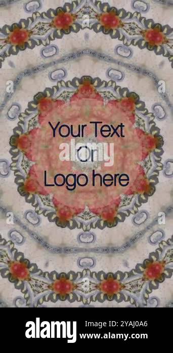 Opening announcement. Grand opening ceremony. Program starting video ...