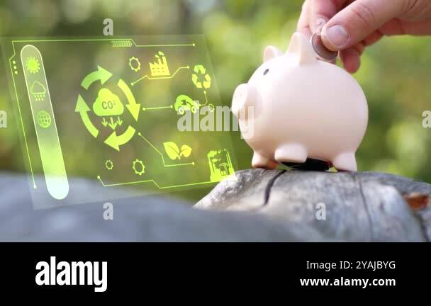 CO2 reduce.Digital infographic panel of CO2 reduce.Net zero emission ,2050, carbon neutral ...