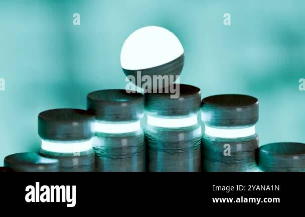 Oddly Satisfying wooden Marble Ball Motion on Tiles Smooth Seamless ...