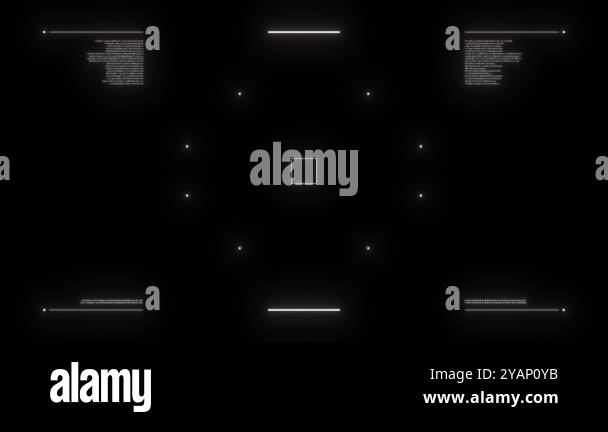 Futuristic HUD aim animation. Drone interface. Cyberpunk UI Stock Video Footage - Alamy