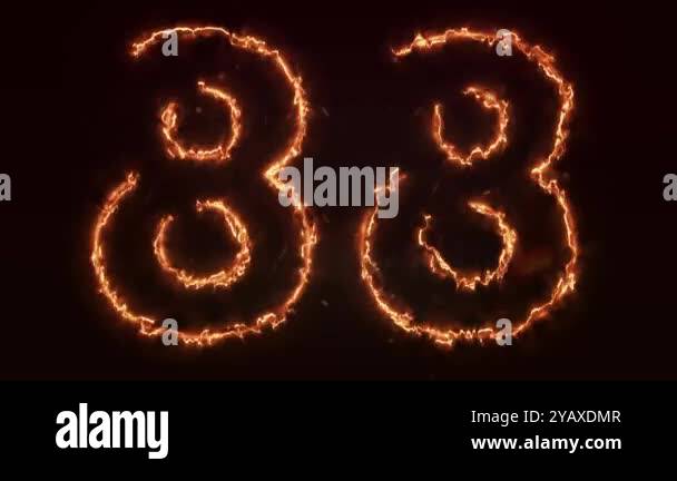 88 number illustration Stock Videos & Footage - HD and 4K Video Clips ...
