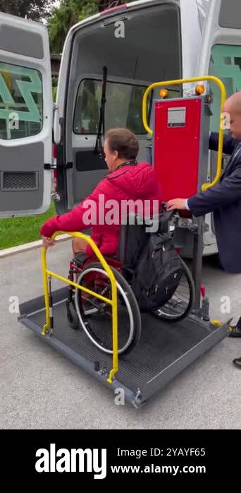 Bus wheelchair Stock Videos & Footage - HD and 4K Video Clips - Alamy