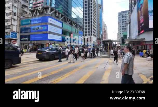 Hong Kong - September 17th, 2024: Argyle Street, A Major Artery in Hong ...