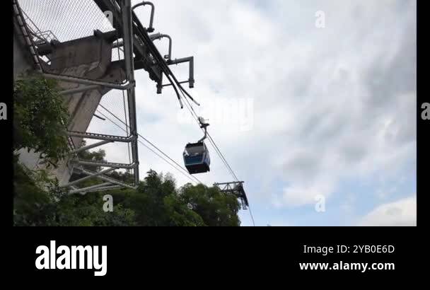 Hong Kong - October 1st, 2024: Exciting Journey from Tung Chung Station ...