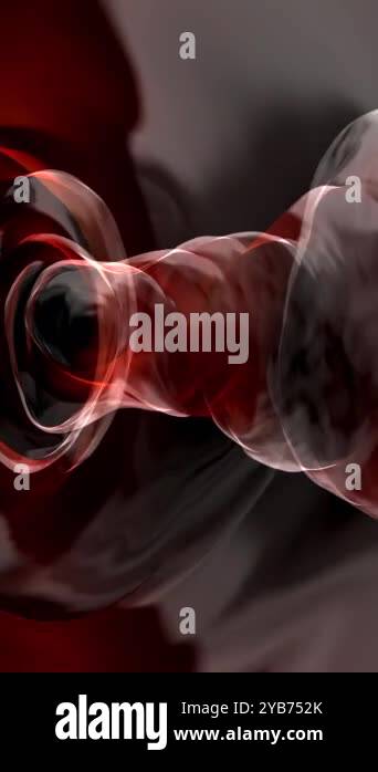 Abstract red flowing shapes create Stock Videos & Footage - HD and 4K ...