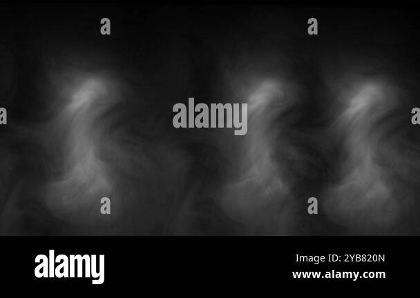 realistic rising smoke steam cloud atmospheric fog grunge motion background, animated overlay ...