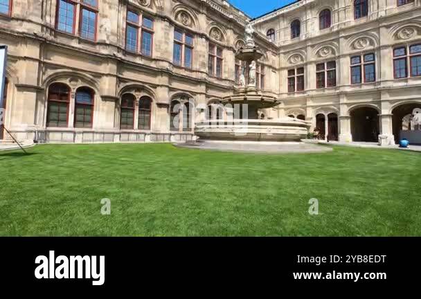 VIENNA, AUSTRIA - JULY 18, 2024: Vienna State Opera house. The historic ...