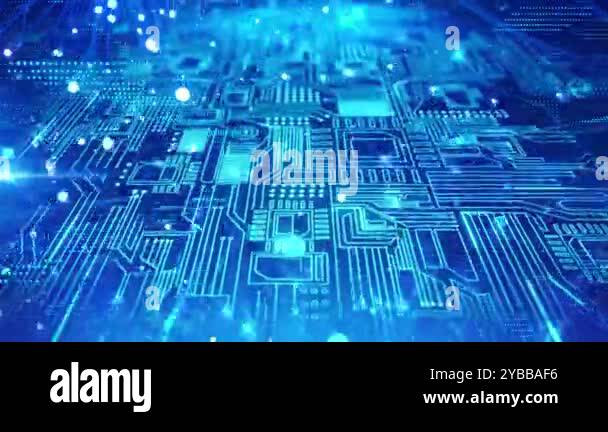 Digital circuit on technology Stock Videos & Footage - HD and 4K Video ...