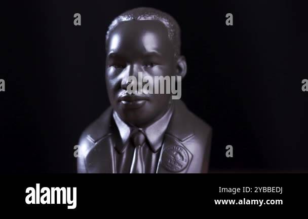 Civil rights movement statue martin luther king jr Stock Videos ...
