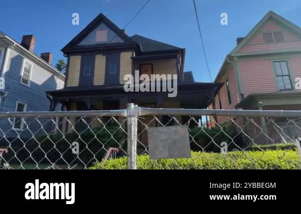 Martin Luther King Jr historic home exterior Atlanta Georgia civil ...
