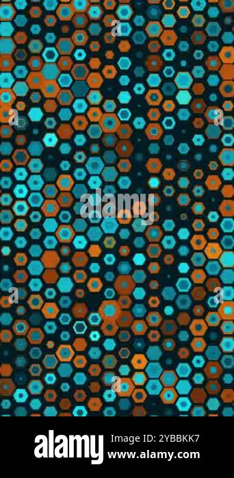 Seamless honeycomb pattern geometric Stock Videos & Footage - HD and 4K ...
