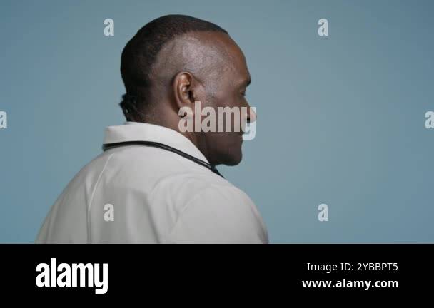 African american man doctor male professional physician medical worker ...