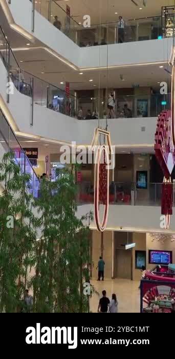 Inside takashimaya department shopping mall Stock Videos & Footage - HD ...