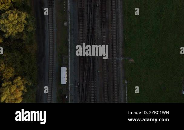 Complex network of railway tracks Stock Videos & Footage - HD and 4K ...