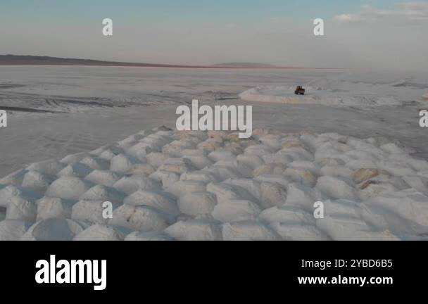 Salt harvesting landscape industrial Stock Videos & Footage - HD and 4K ...