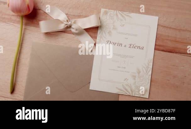 Wedding invitation set Stock Videos & Footage - HD and 4K Video Clips ...