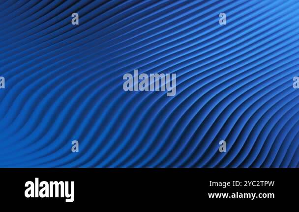 Blue moving waves. Abstract Motion Background. Seamless loop, 4K Stock ...