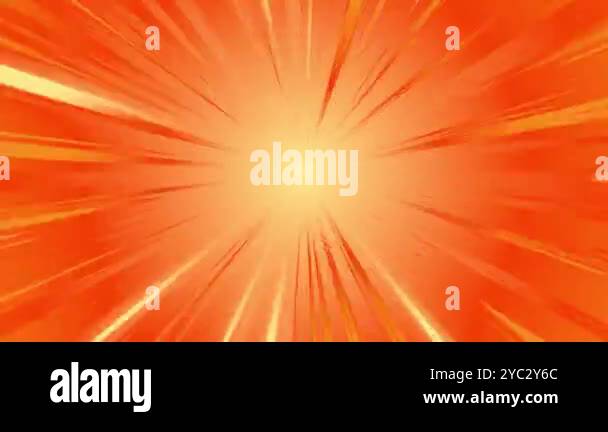 Fast speed glowing flashing lines streaks. Anime motion background ...