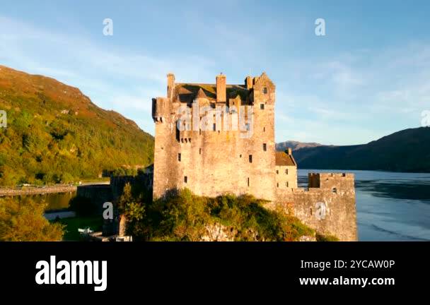 Scotland scottish medieval castles coast uk Stock Videos & Footage - HD ...