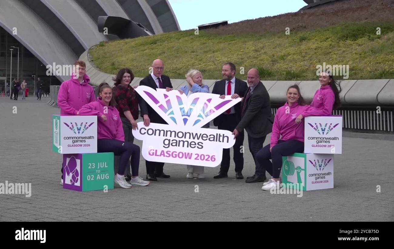 Glasgow 2026 commonwealth games Stock Videos & Footage - HD and 4K ...