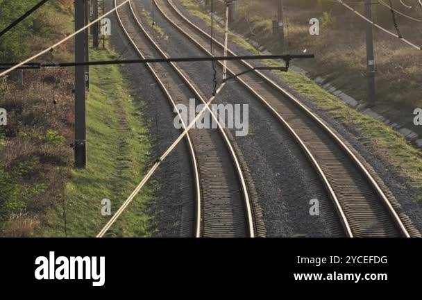 Diverging tracks Stock Videos & Footage - HD and 4K Video Clips - Alamy