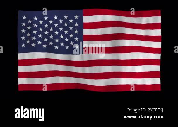 3d usa flag Stock Videos & Footage - HD and 4K Video Clips - Alamy